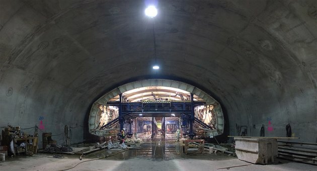 Photos: The hidden world under New York City streets as new subway is built
