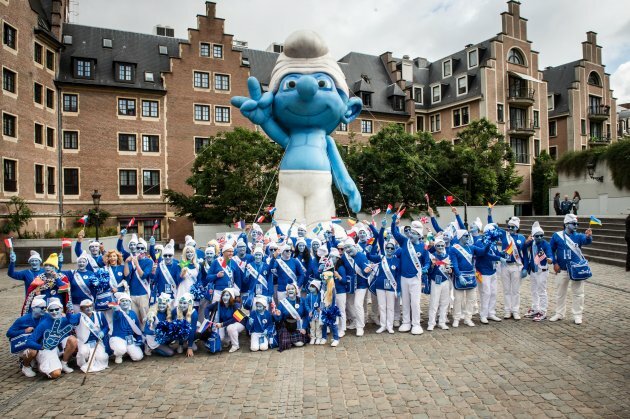 Why so blue?... Global Smurfs Day in pictures · The Daily Edge