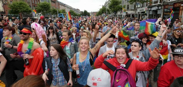 Photos: Thousands take to the streets for Pride parade · TheJournal.ie