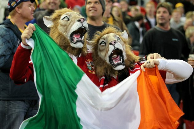 12 of the best Irish flags on the Lions tour to Australia · The 42