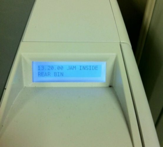 12 hilarious and troubling printer error messages · The Daily Edge